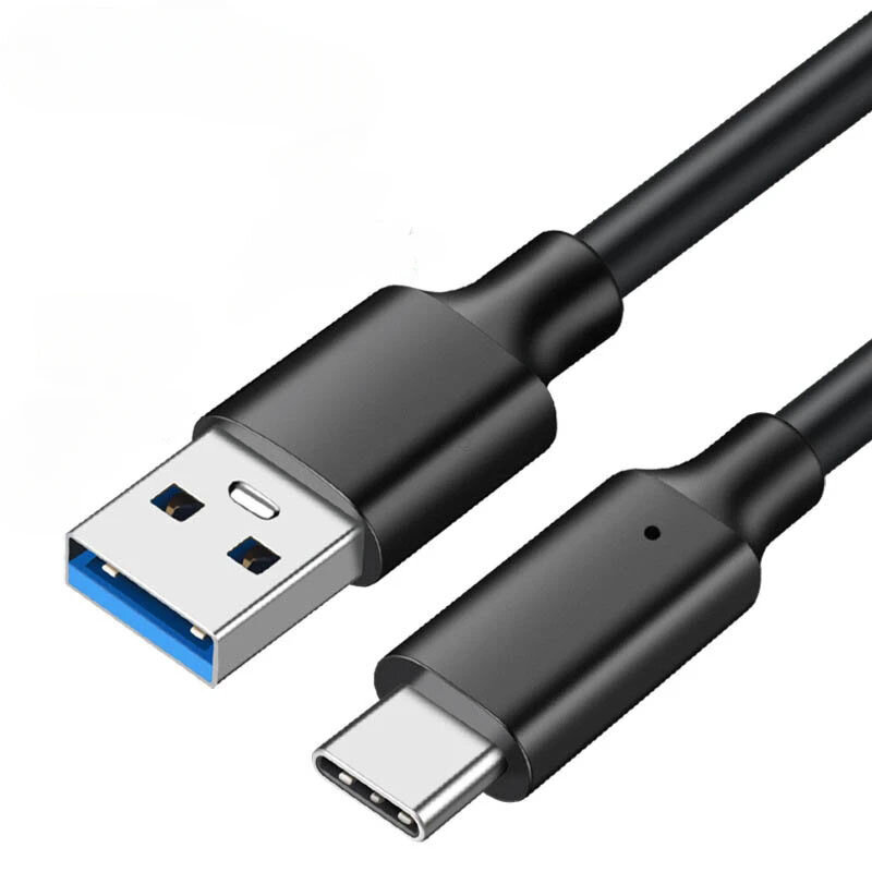Кабель USB3.2 Gen2 10 Гбит/с Type C, кабель передачи данных USB A на Type-C 3.2, кабель USB C для жесткого диска SSD, кабель для быстрой зарядки PD 60 Вт 3 А