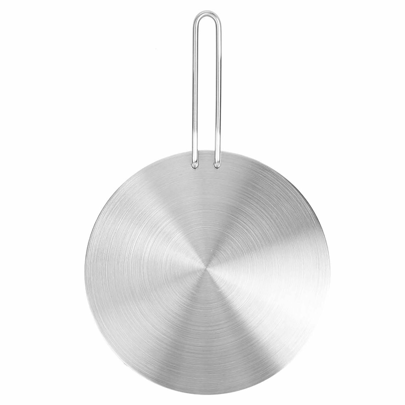 24 см. Адаптер Адаптер с тепловой диффузором из нержавеющей стали для газовой электрической плиты, универсальная пластина для варочной панели 24 см.