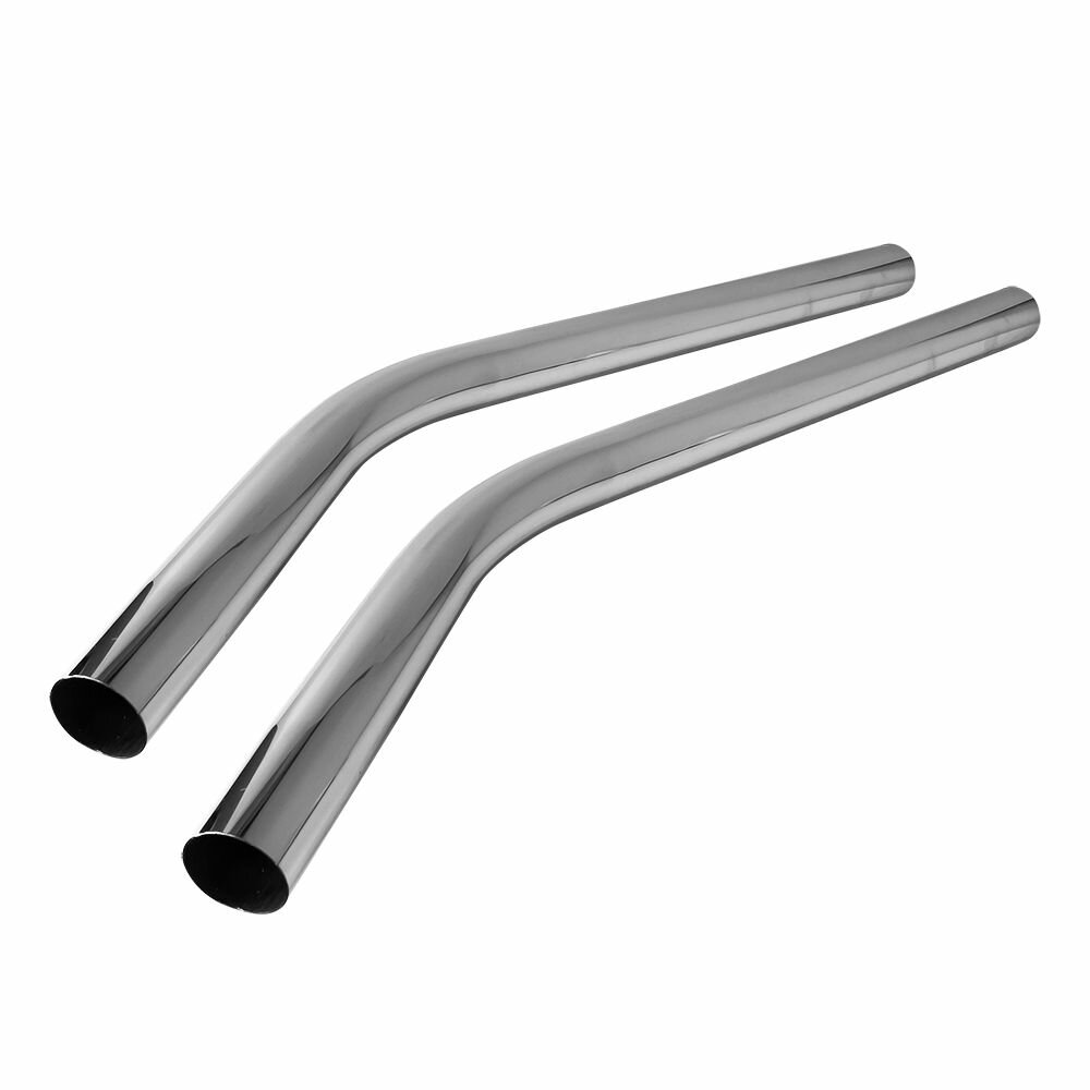 Трубка удлинитель (изогнутая метал) 38 мм (2 шт) / аксессуар для пылесоса