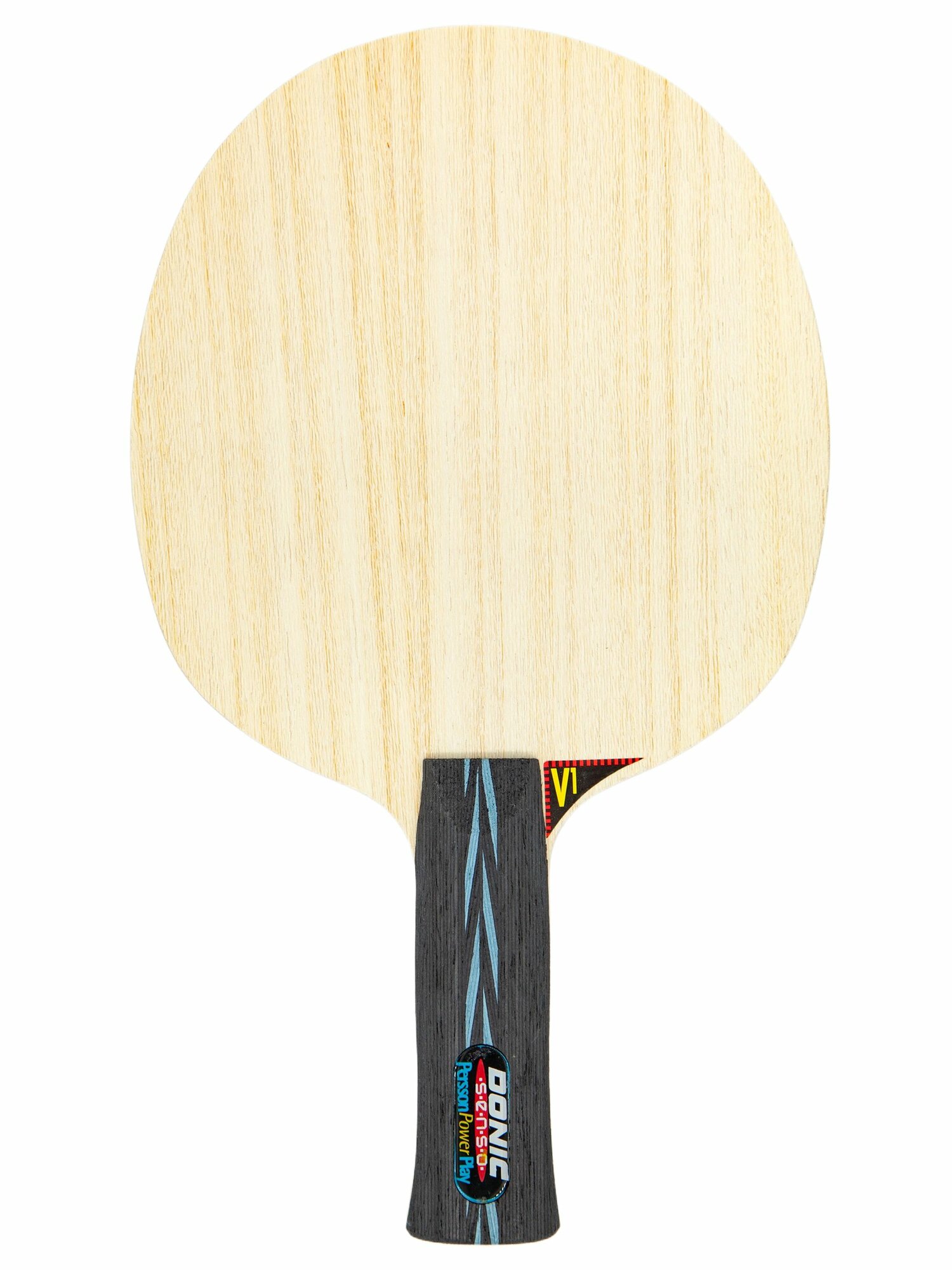 Основание для ракетки настольного тенниса DONIC Persson Powerplay Senso V1, ручка FL (CONC)