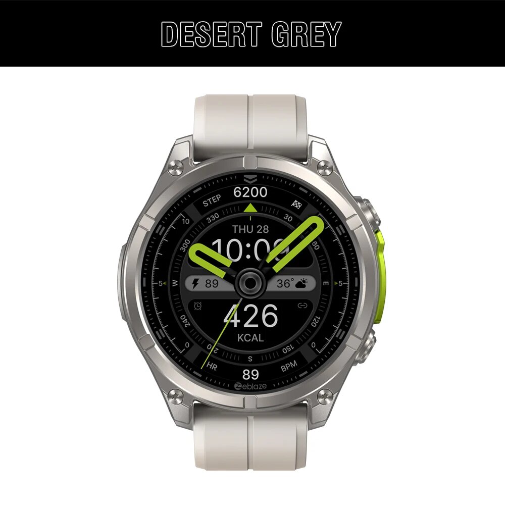 Zeblaze Vibe 8 смарт-часы черные Desert Grey