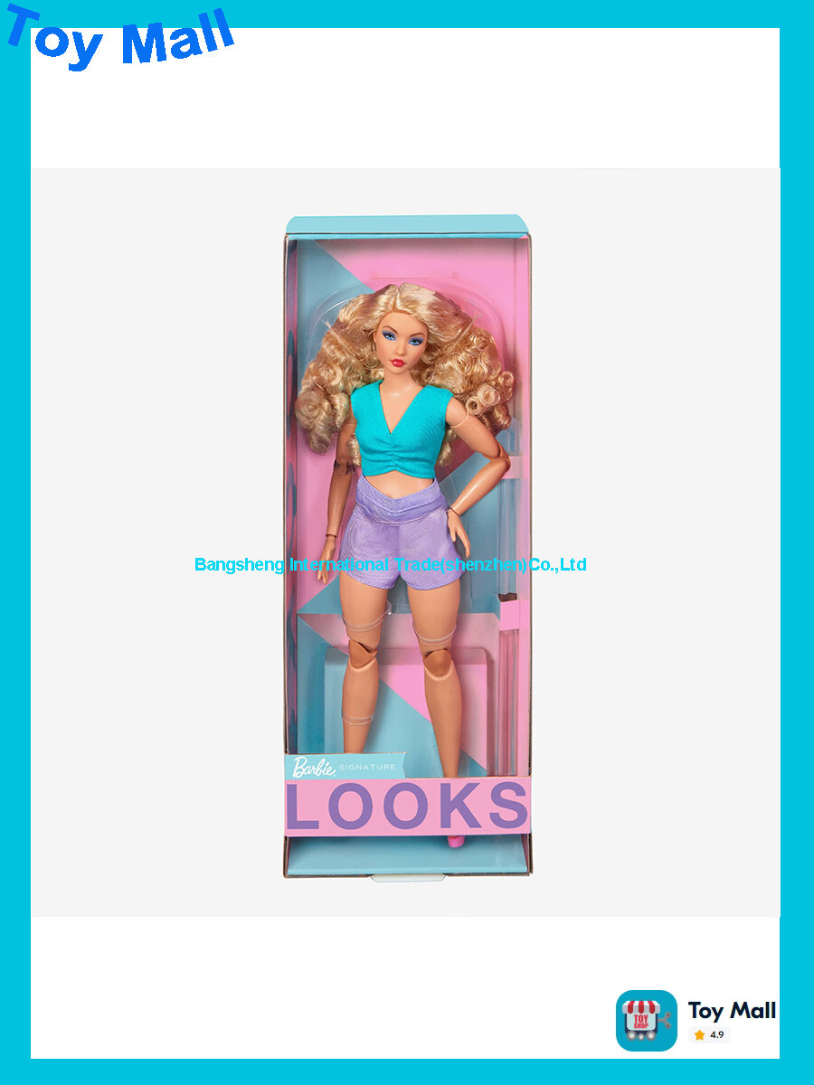 Кукла Barbie "Barbie Looks" Лукс безграничные движения блондинка Signature GXB28