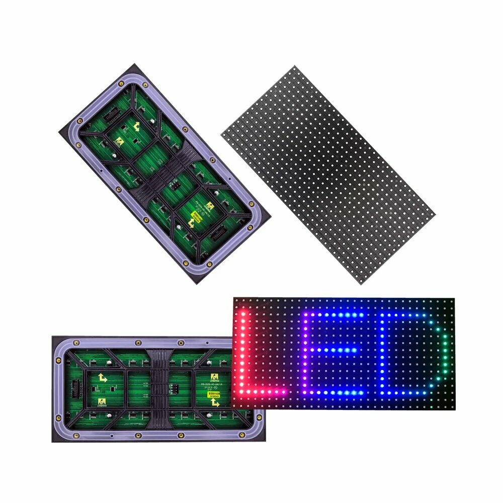 Светодиодный модуль дисплея SZLIGHTALL P10 полноцветный 320x160 мм