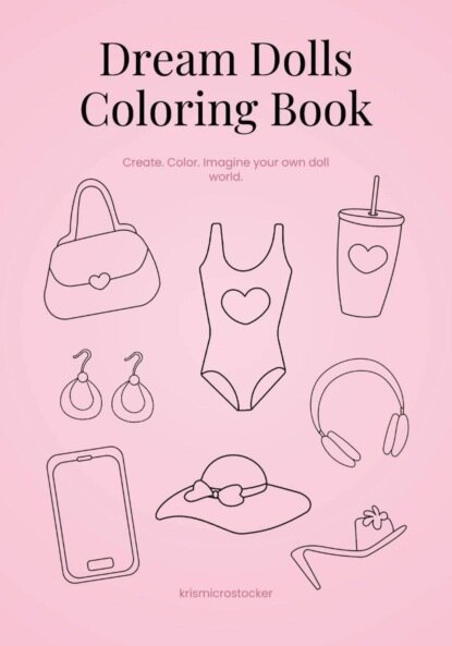 Dream dolls coloring book [Цифровая книга]