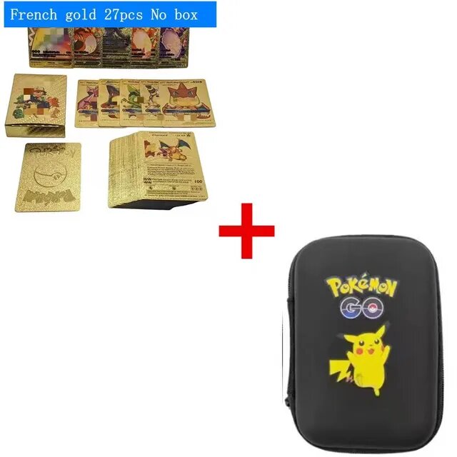 Карты Miniso 5-110, золотые, серебряные, черные, цветные, Vmax, GX, Vstar, испанские, английские, французские, немецкие, коллекционные карты, игрушки, подарки.