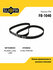 Ремень ГРМ для MITSUBISHI PAJERO, L200, L300 / HYUNDAI H100, PORTER / SUFIX FB-1...