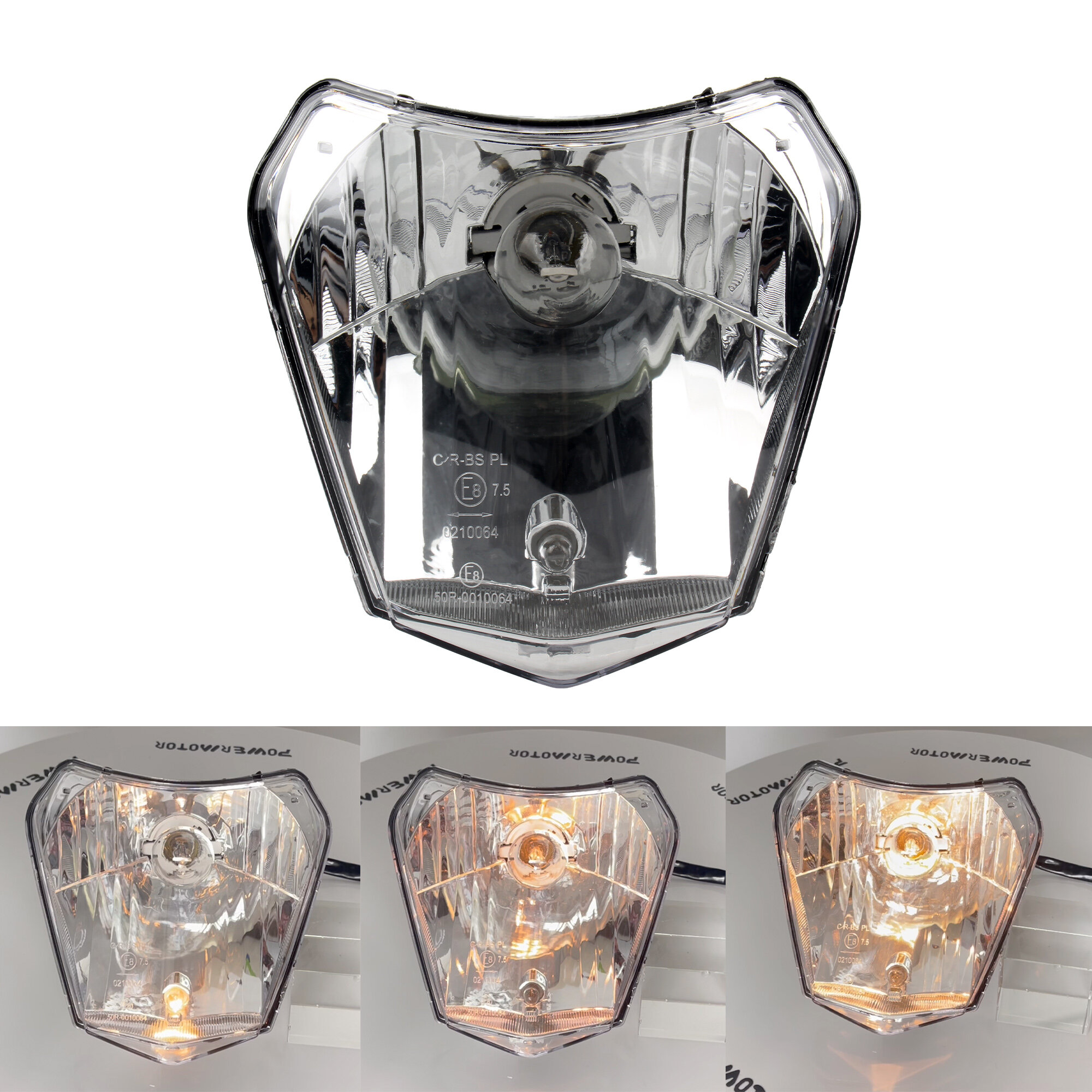 Галогенные фары для внедорожных мотоциклов for KTM EXC SX SXF XC XCW 125 150 250 300 350 450