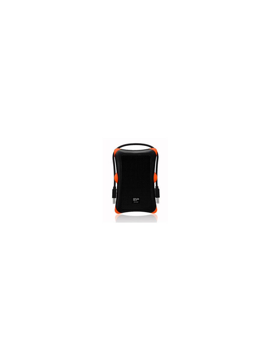 Silicon Power 1 ТБ Внешний жесткий диск A30 SP010TBPHDA30S3K (SP010TBPHDA30S3K), Резина, Пластик, черный
