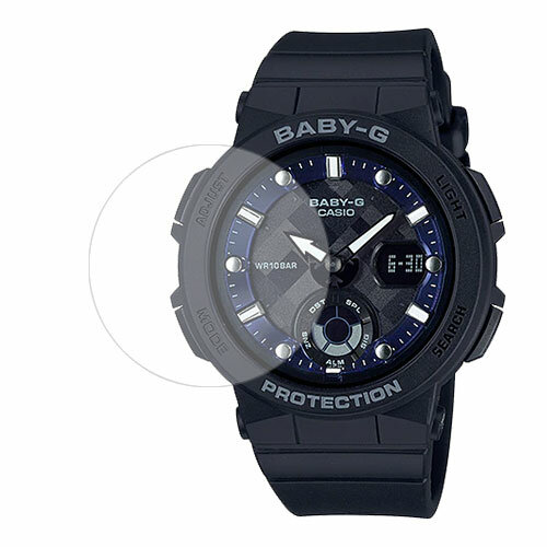 Скрин Мобайл защитный экран для часов Casio BGA-250-1A из гидрогелевая плёнка прозрачная