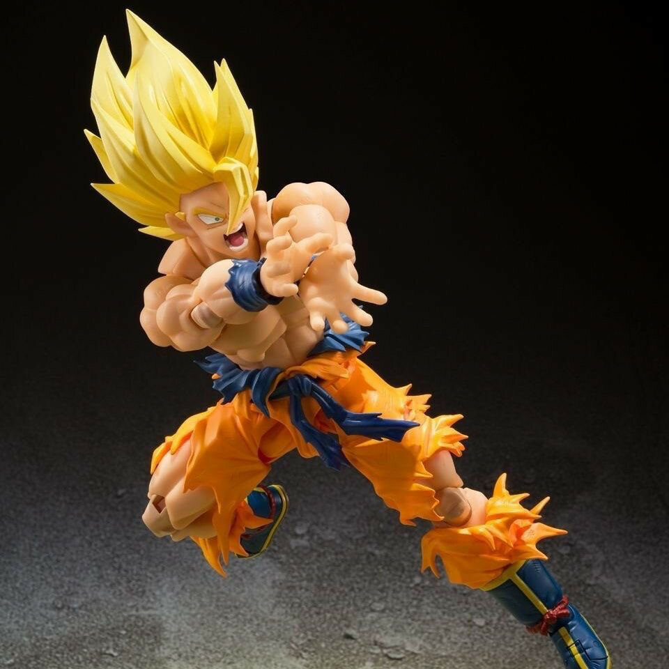 Dragon Ball S.H.Figuarts Super Saiyan Goku 3.0 Версия легендарной фигуры действий Saiyan Коллекционный подарок игрушки