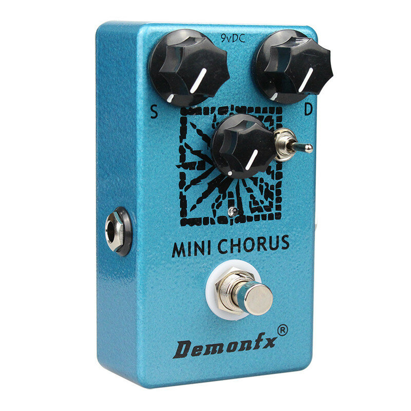 Demonfx MINI CHORUS Высококачественный гитарный эффект педальный хор с истинным обходом