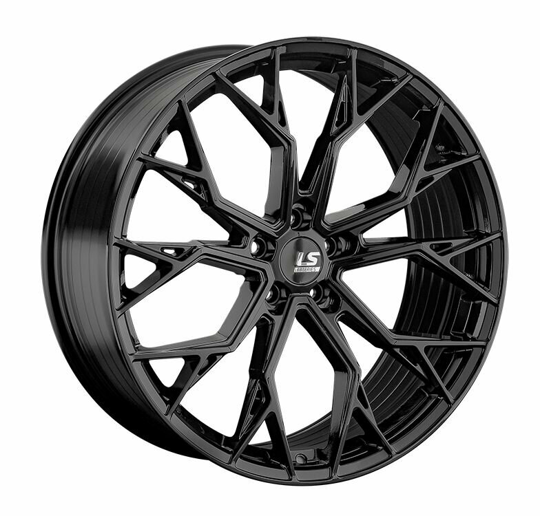 Диск LS FlowForming RC61 8x18 5/120 конус ET40 74,1 BK