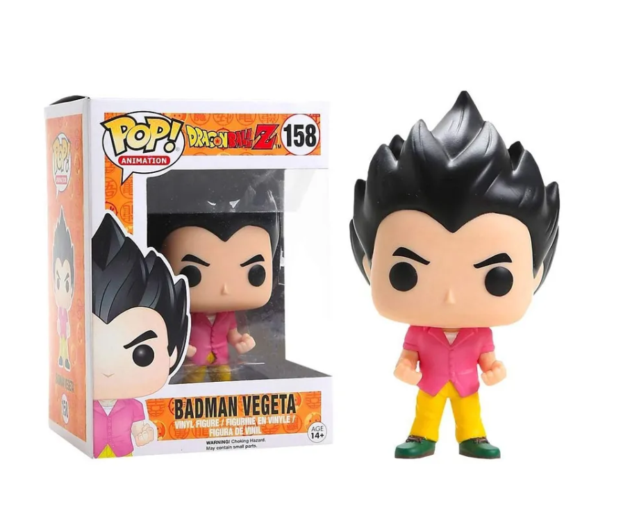 (158 Badman Vegeta) Фигурка Funko POP! жемчужина дракона бадман вигита