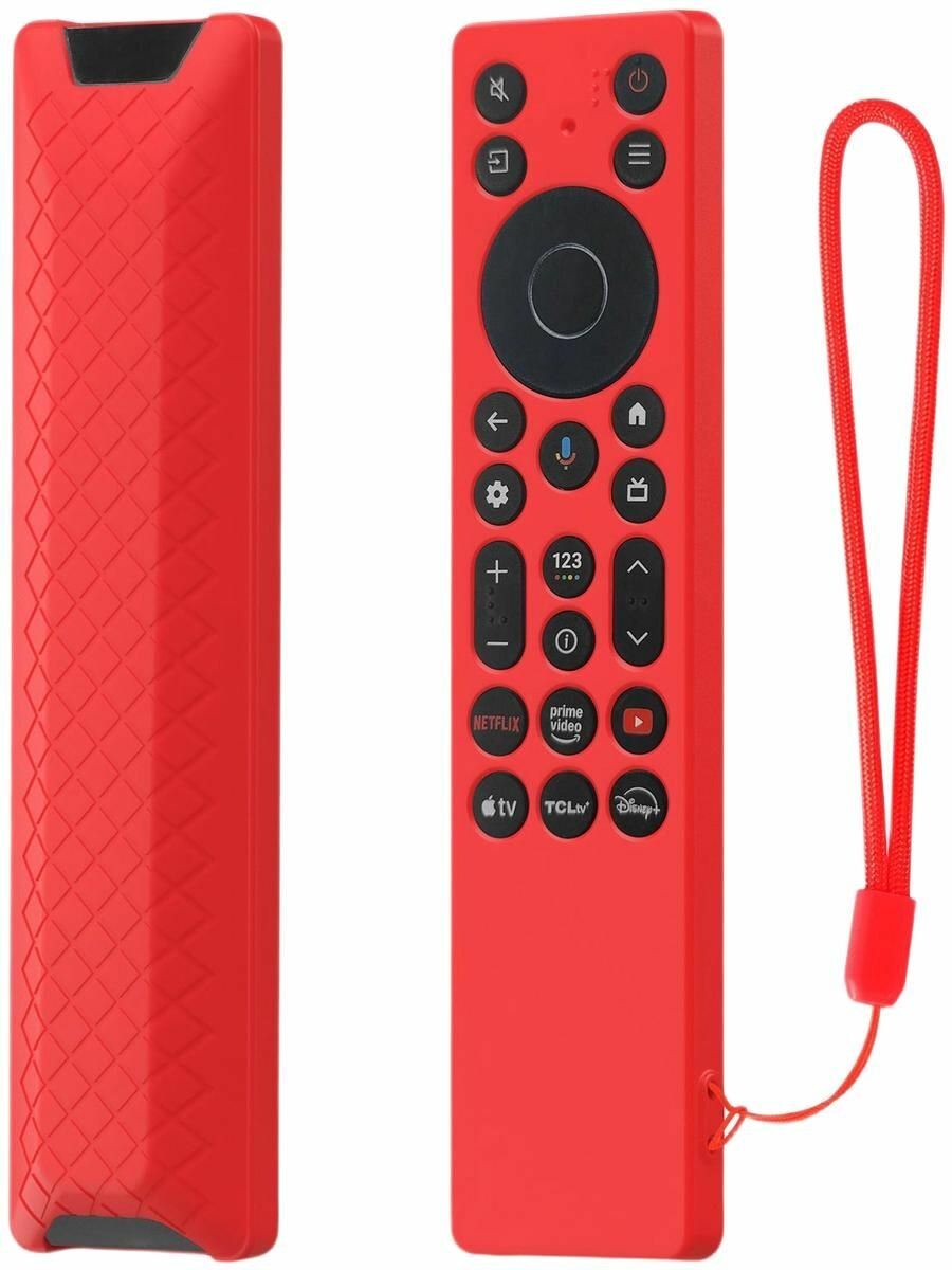 Силиконовый защитный чехол TCL RC813A FMB9 (светится в темноте)