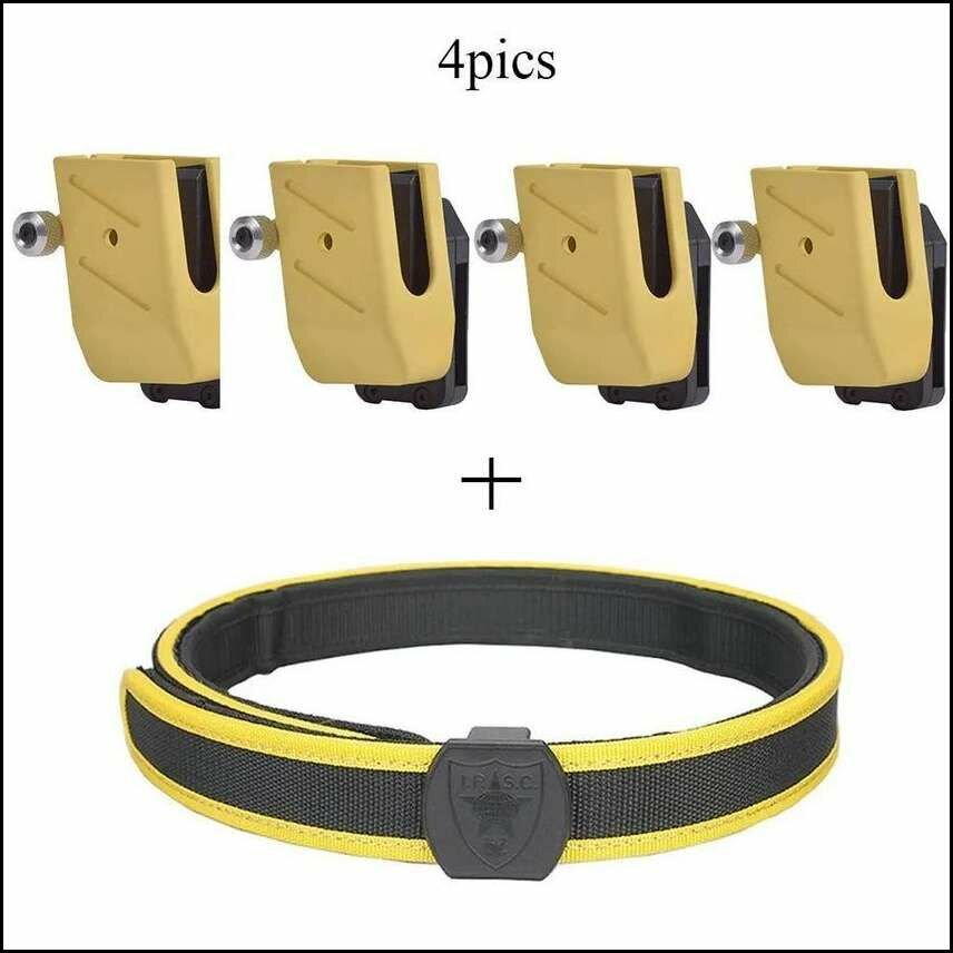 Тактический ремень магазин 4 Кобура для пневматического пистолета универсальная11