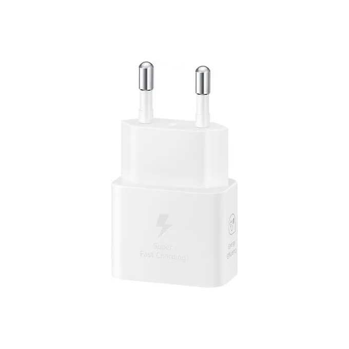 СЗУ Samsung EP-T2510XWEGWW белый, 51.6 г (без кабеля), Белый (White), 25 Вт, USB Type-C, 100-240 В, 5 В, PDO, до 3 А