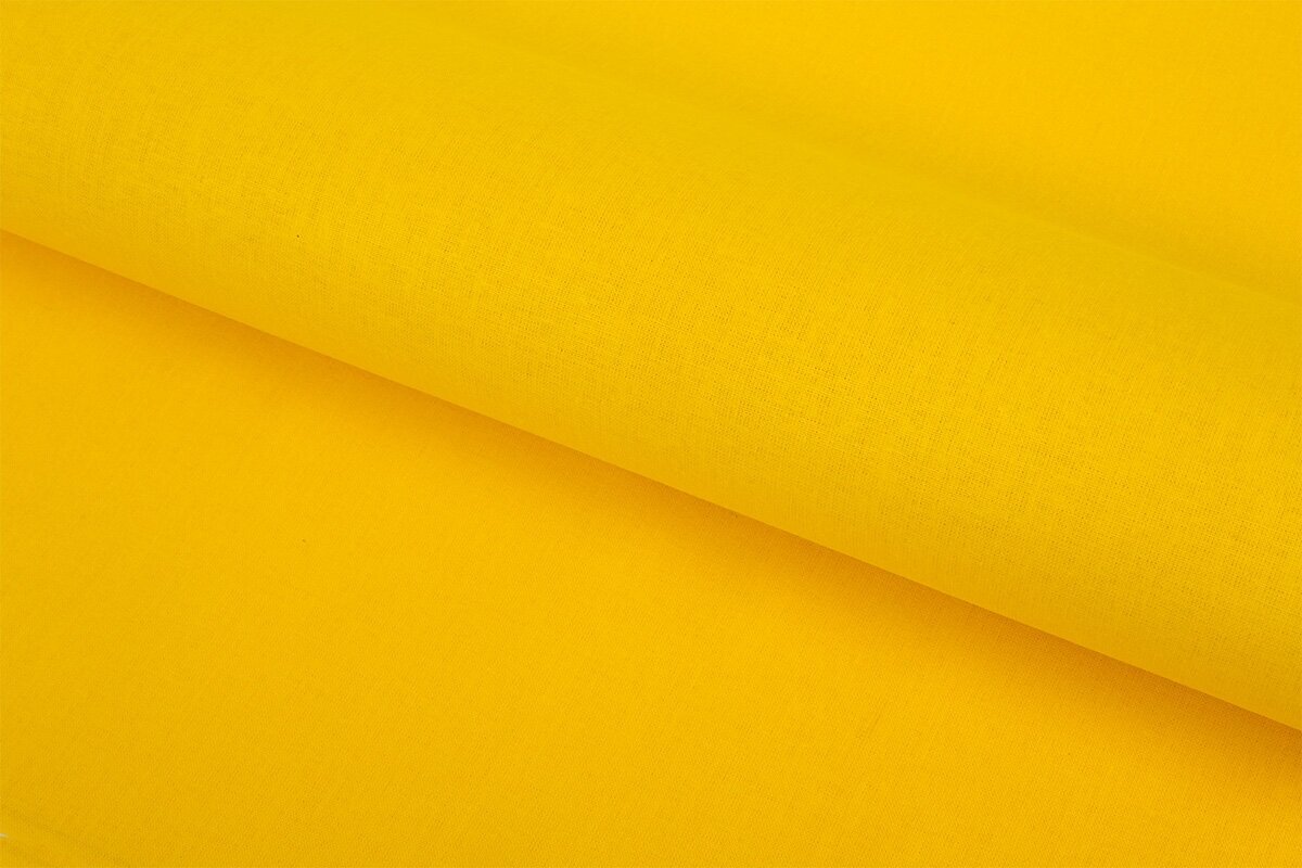 "Gamma" Хлопчатобумажная Бязь 262 фасовка с65шв 100% хлопок 50 х 50 см лимонный (рис.11440)
