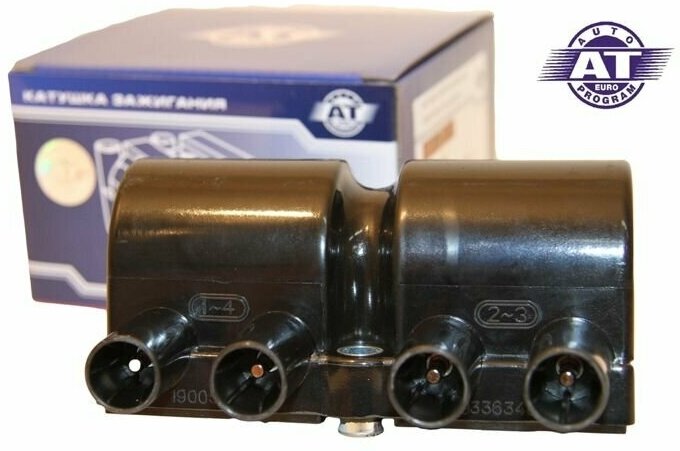 Катушка зажигания AT, арт. AT 3555-300IC, для CHEVROLET AVEO 03-, DAEWOO NEXIA 97- 1.5 8V, MATIZ 98- 1.0