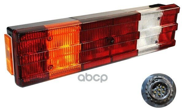 Фонарь Задний! Lh 6-Секц. Amp-Socket, С Подсв Mb Actros MARS Tech арт. M610947