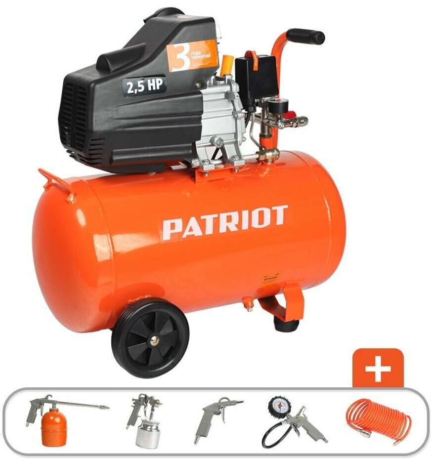 Компрессор Patriot Euro 50-260К 525306316