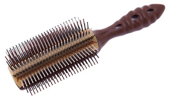Расчёска- щётка для укладки волос Y.s.park Db26 choco mix Dragon Air Styler, шоколад микс, 11- тирядка