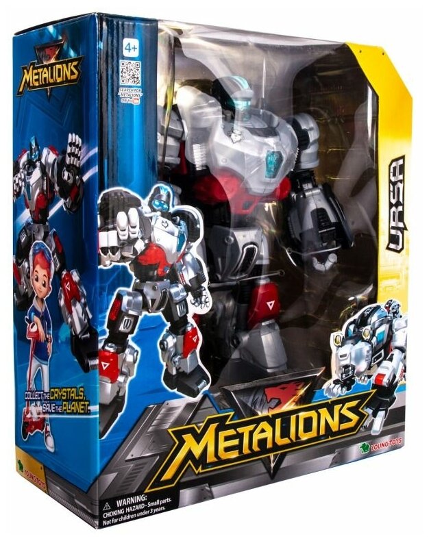 Трансформер YOUNG TOYS Metalions Ursa 314031 — купить в интернет-магазине по низкой цене на ...