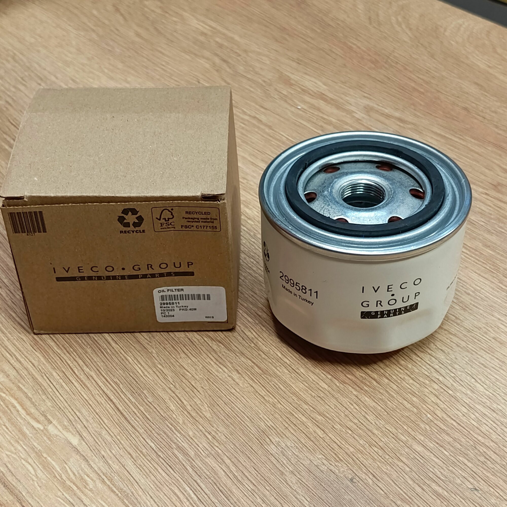 Фильтр масляный FIAT Ducato/IVECO Daily 06- 2.3JTD, Fiat Ducato 02- 2.3 JTD, Fiat Ducato Елабуга 2.3JTD, УАЗ Патриот 06- арт. 2995811;71779555; 504091563;