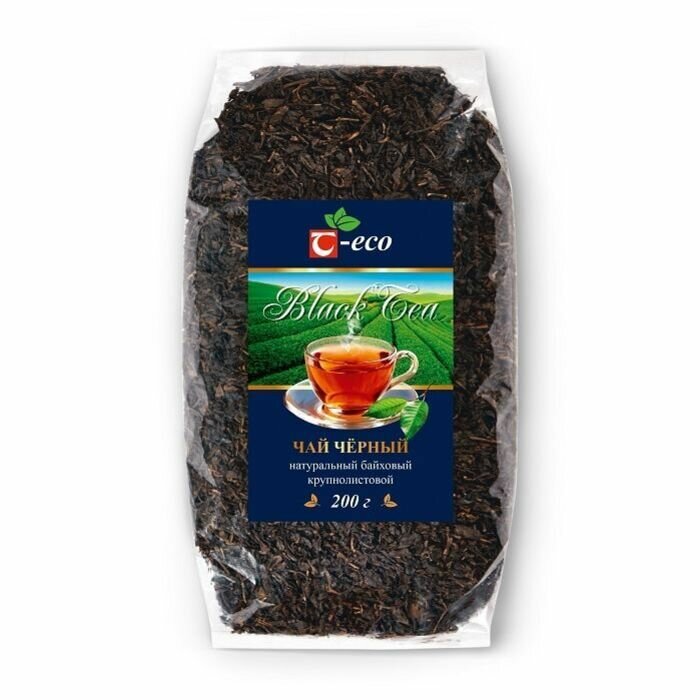 Чай черный Байховый крупнолистовой "Танай-эко" 200гр*4шт