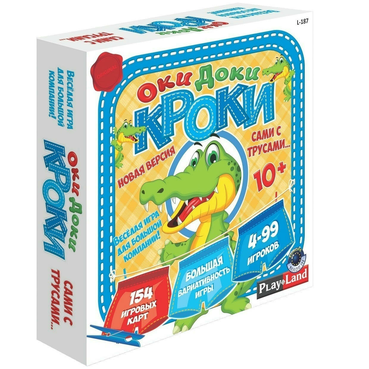 Play Land Настольная игра Оки Доки Кроки L-187