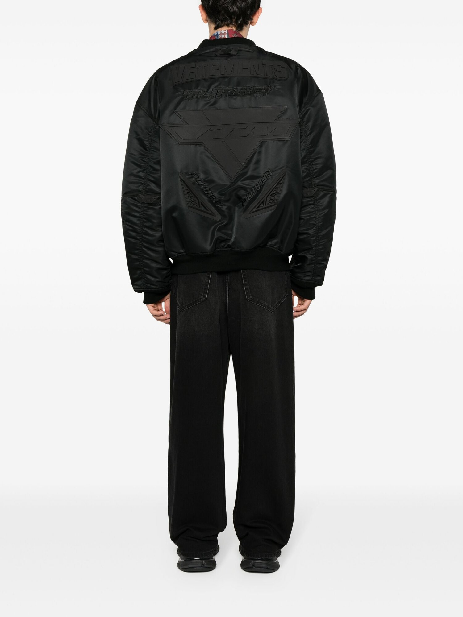 Куртка Vetements Blackout Racing, размер XL, black/black — фото 1