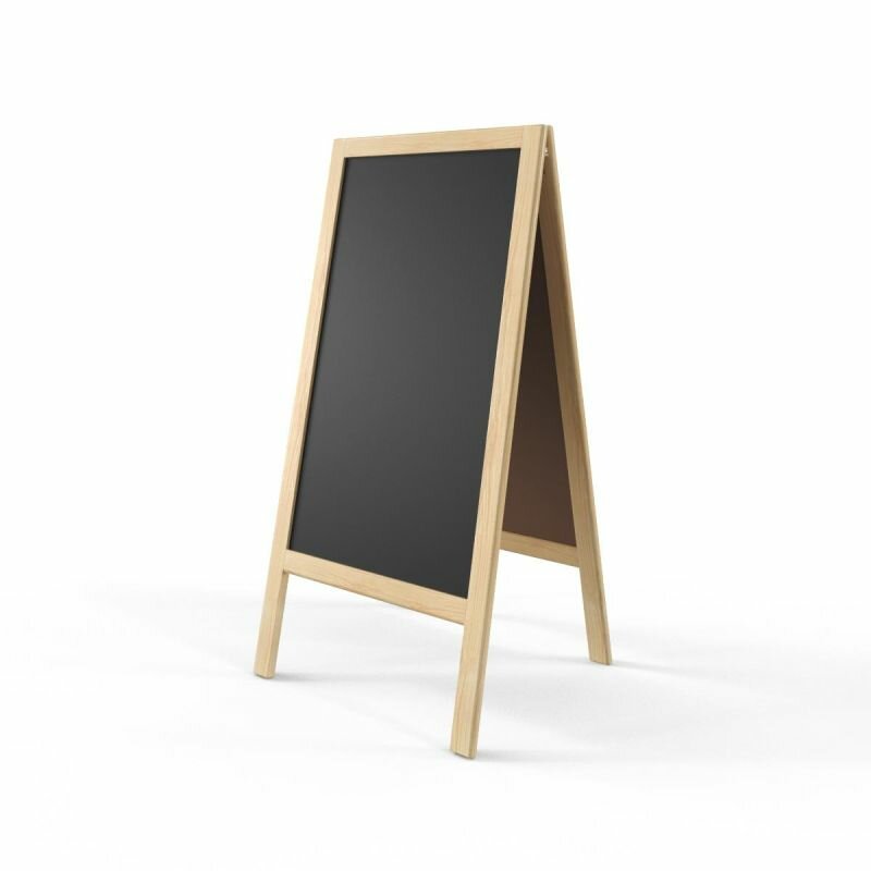 Штендер Attache Economy 810х450 мм двусторонний меловой