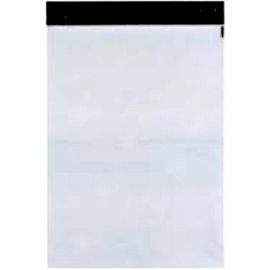 Курьерский пакет Комус ПВД, без КСД, размер 600x600+40, 45 мкм, 25 шт/уп