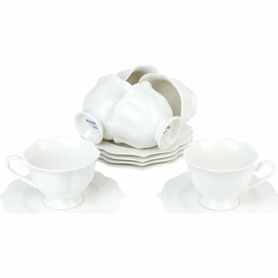 Чайный набор Nouvelle 12 предметов 6 персон "Belle" 160 мл (0850079)