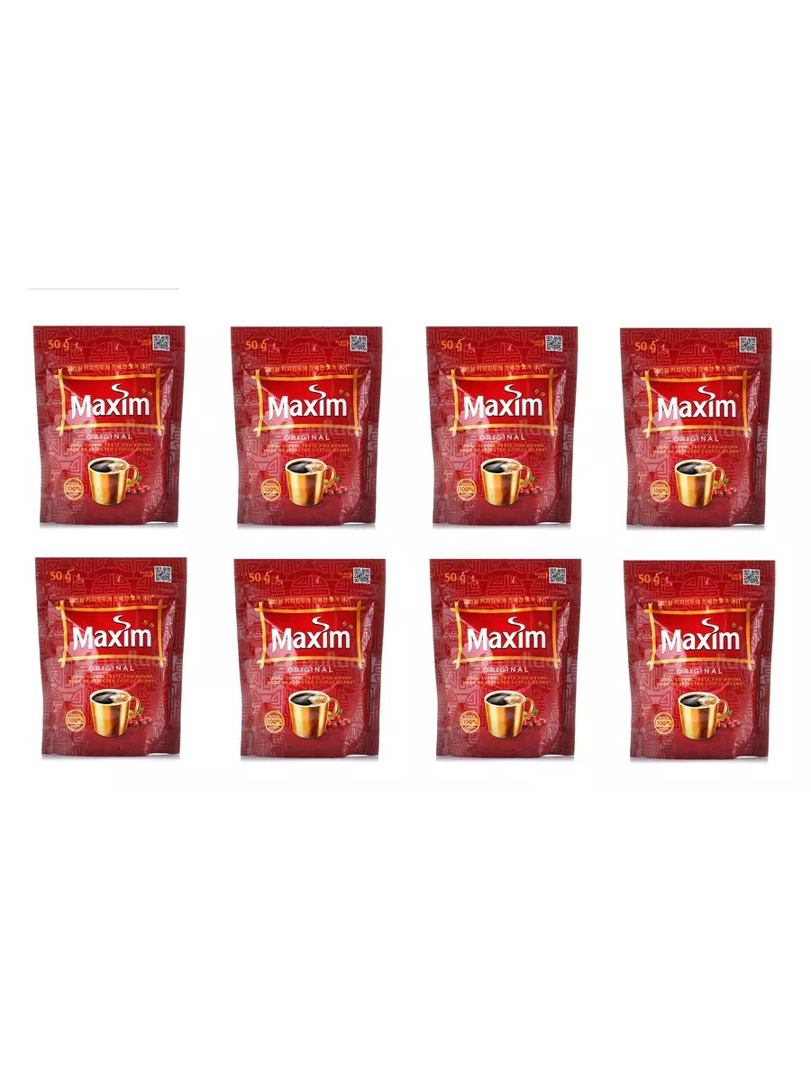 Кофе Максим 8шт по 50гр растворимый / Maxim