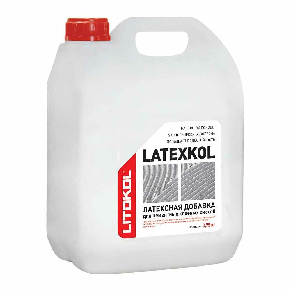 LITOKOL LATEXKol м-латексная добавка для клеев 3,75 kg can 112010004