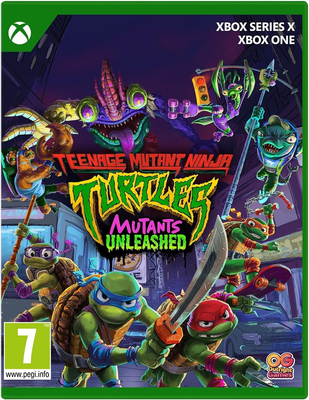 Teenage Mutant Ninja Turtles: Mutants Unleashed (английская версия) (Xbox One / Series X)