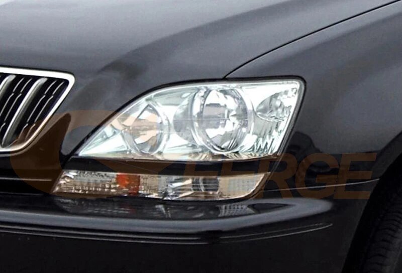 Для Lexus RX 300 RX300 Toyota Harrier 1998-2000 2001 2002 2003 дневной свет ультра яркий SMD светодиодный комплект Angel Eyes Halo Rings