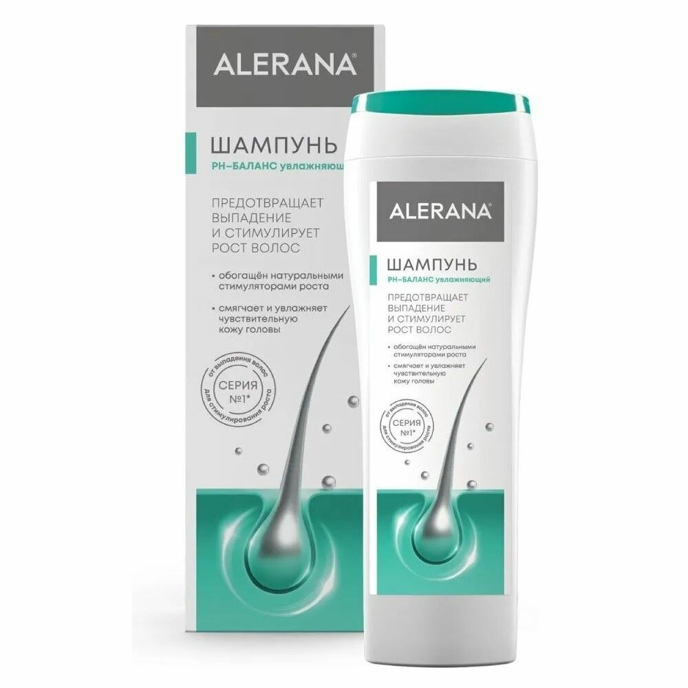 Шампунь Alerana Шампунь, предотвращающий выпадение и стимулирующий рост волос, 250 мл