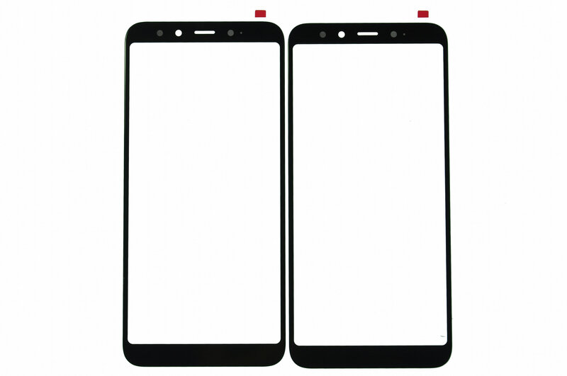 Стекло для переклейки Xiaomi Mi A2/Mi 6X черный+OCA