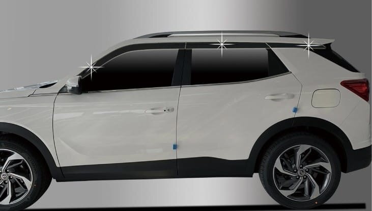 Дефлекторы Autoclover, для Korando, 6 шт