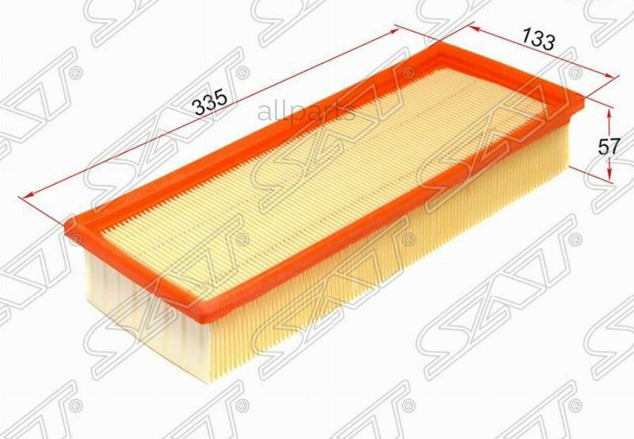 SAT ST-069129620 Фильтр воздушный Volkswagen Golf 83-91 / Jetta 84-91