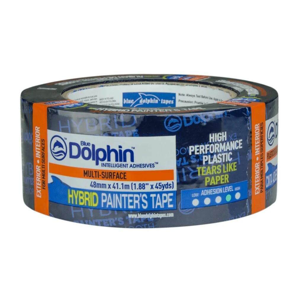 Гибридная малярная лента HYBRID PAINTER'S TAPE 48mm x 41m 100-1-01 EN BDN PRNT