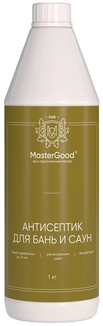 Антисептик Master Good для бань и саун готовый раствор 1 л