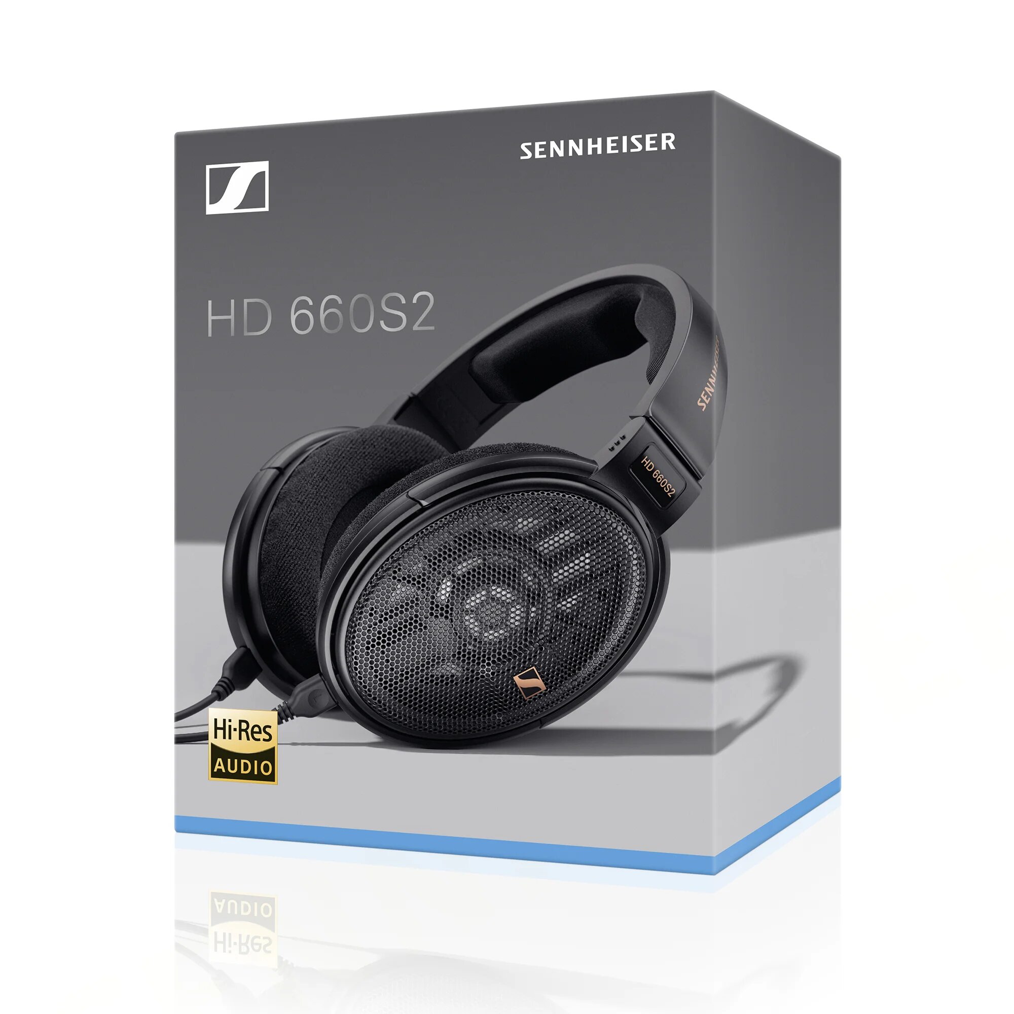 Наушники Sennheiser HD660S2 Hi-Res, открытого типа, с мягкими амбушюрами