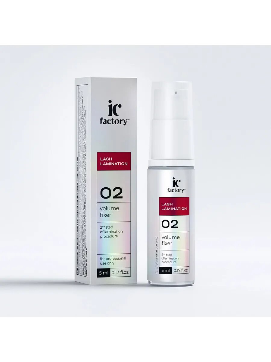 Состав #2 для ламинирования ресниц Volume Fixer IC Factory, 5 мл