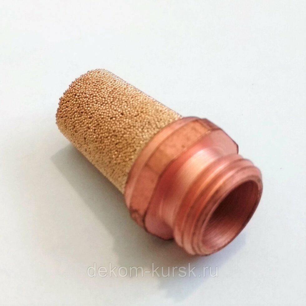 Пневмоглушитель 1/4" Camozzi 2931 Камоззи из медесодержащей стали — фото 1