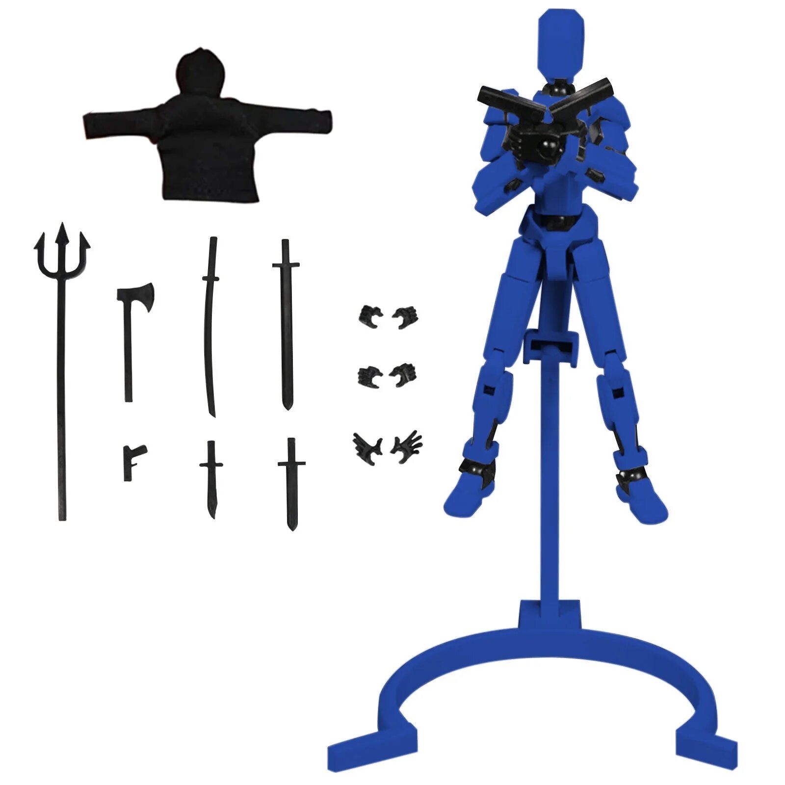 Фигурка T13, многошарнирная подвижная фигурка, напечатанная на 3D-принтере, T13 Lucky 13 Dummy 13 Nova 13 Robot 13, наст