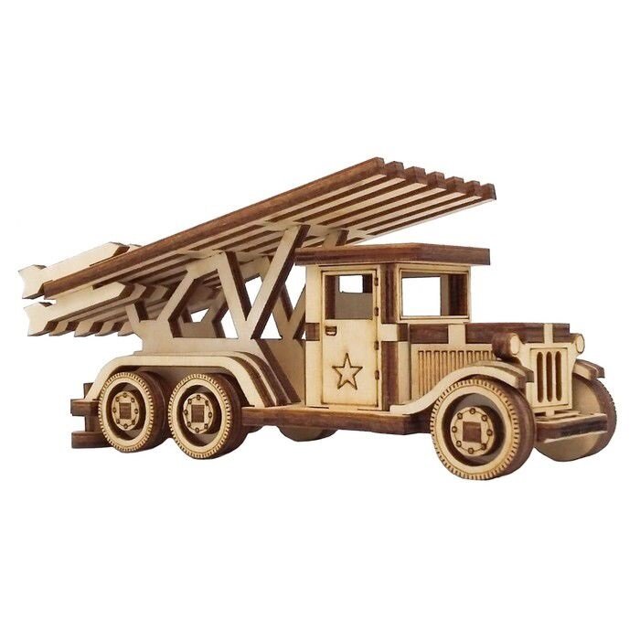 Cборная модель AltairToys Боевая машина Катюша, в коробке СДМ-39К