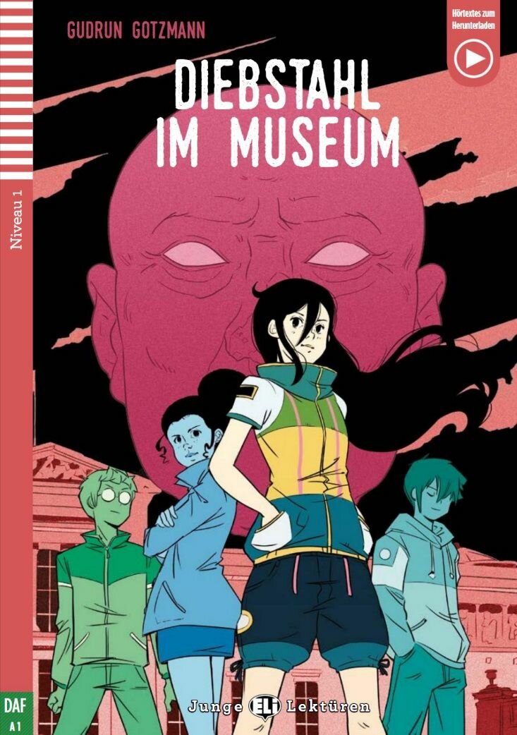 Diebstahl im Museum (A1) / Адаптированная книга на немецком языке