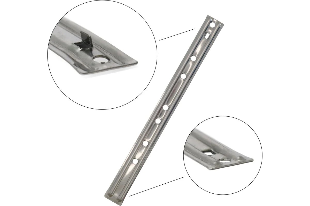 ДекТай Крепеж из нержавеющей стали Змейка Дорога 200 ДНС 100 шт 200ДНС 100